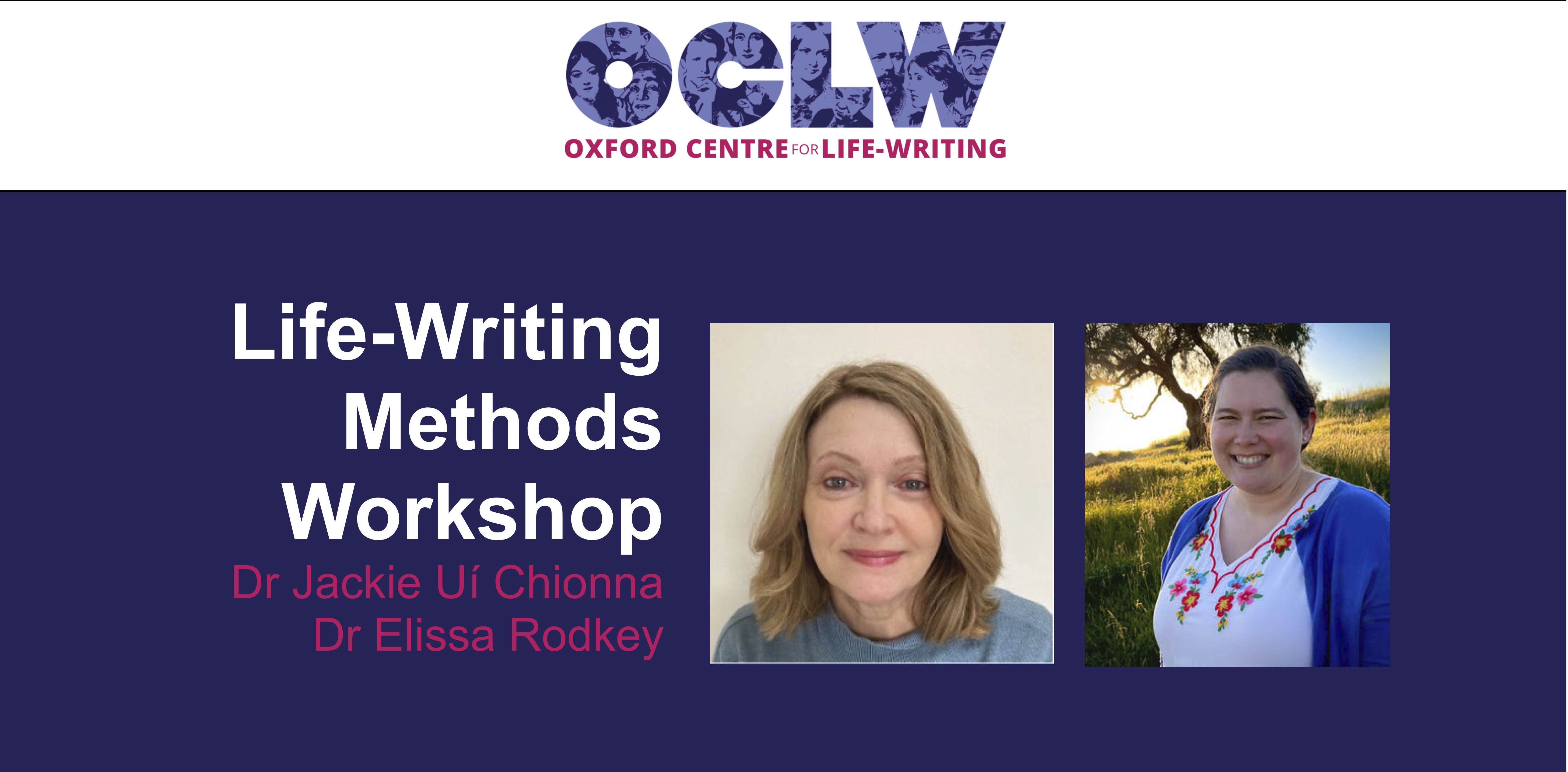 Life-Writing Methods Workshop | The Oxford Centre for Life-Writing